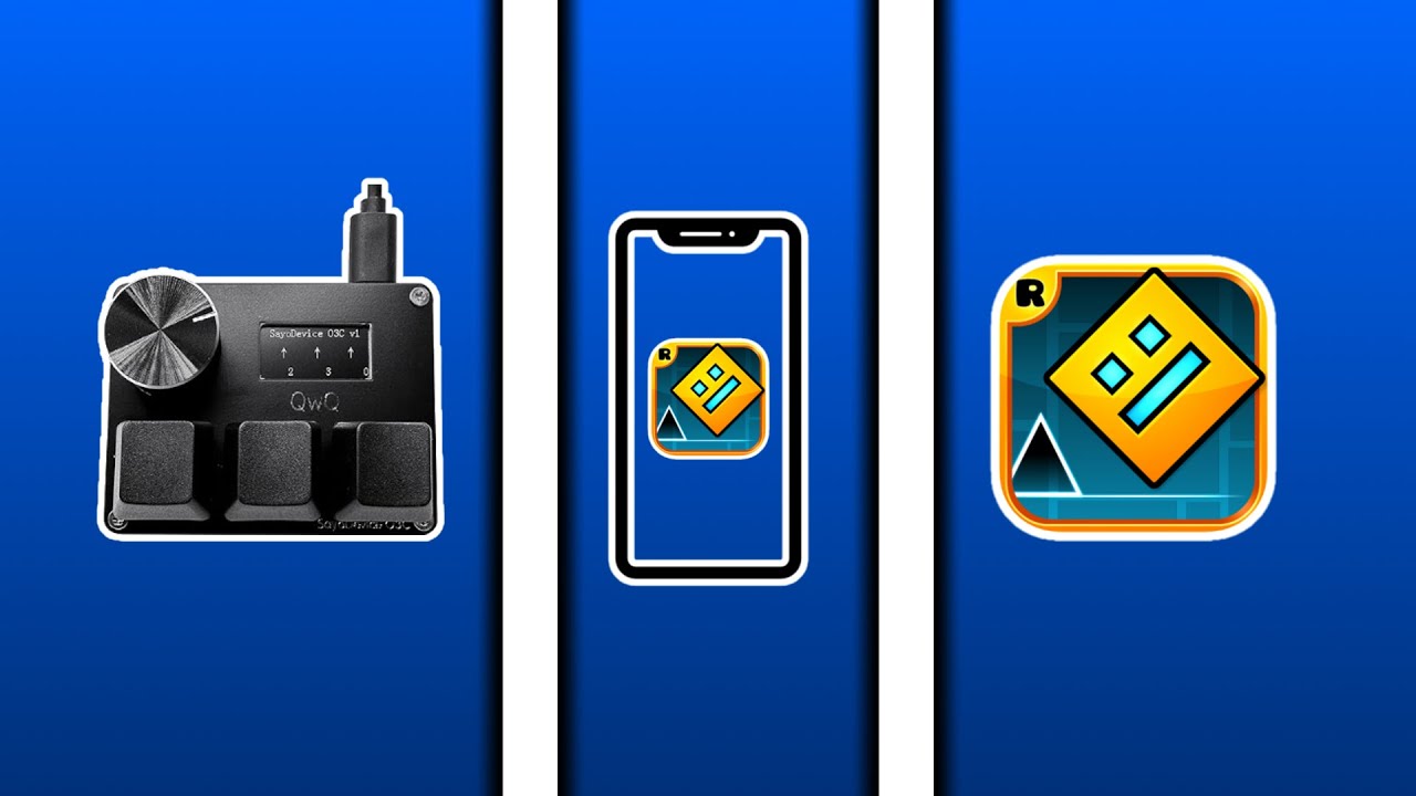 Does the SayoDevice work with Geometry Dash on Mobile? - YouTube