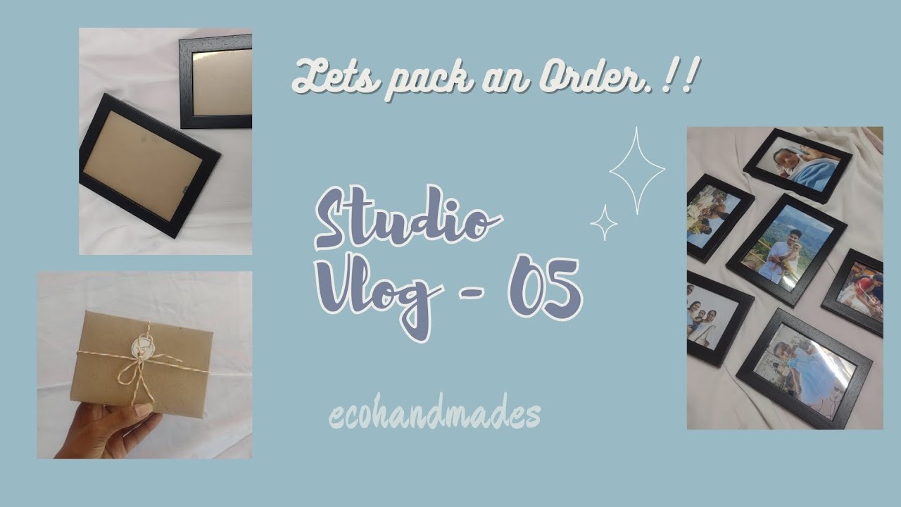 making photo frames | aesthetic vlog| diy gifts#giftideas # ...