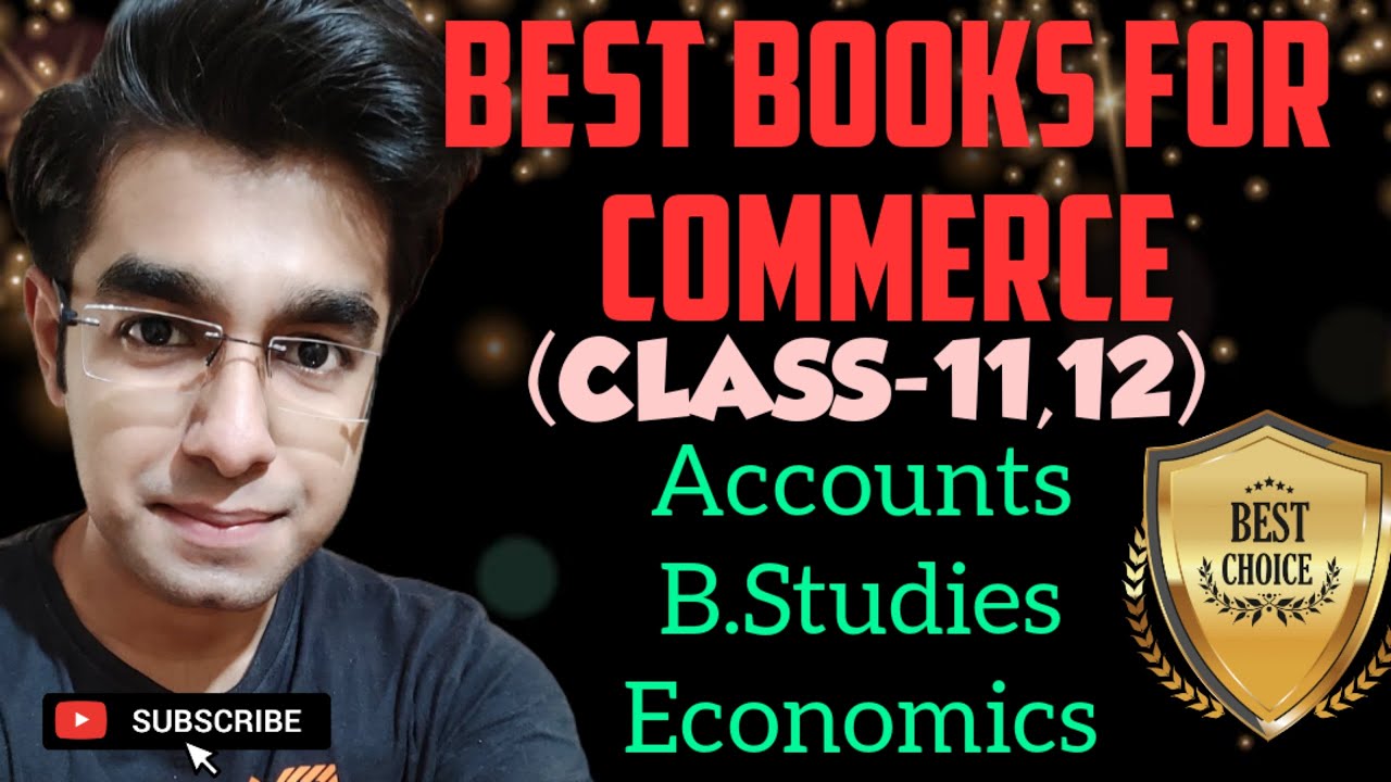 Best Books for Commerce| Class-11,12 | Commerce with MJ - YouTube