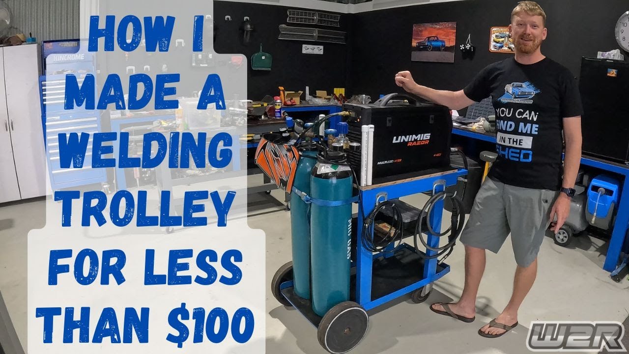 Making a trolley for my UNIMIG Razor 4in1 Welder - YouTube