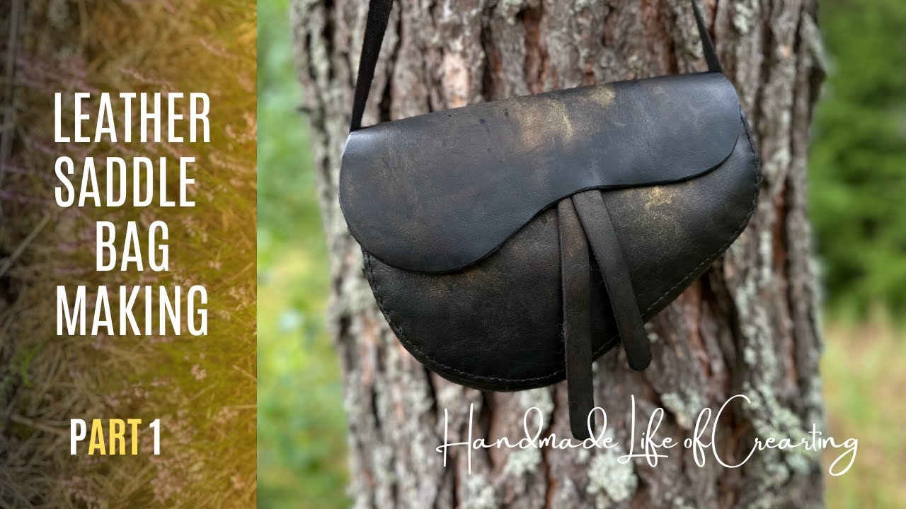 Made my life easy using PDF patterns. Making leather saddle bags.Printing and correcting ...