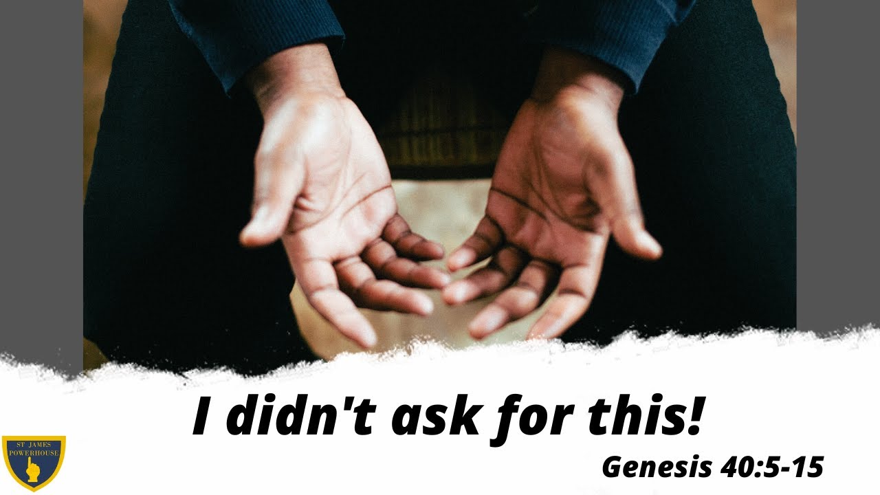 I Didn't Ask For This || Minister Anthony Couch || February 28, 2020 ...