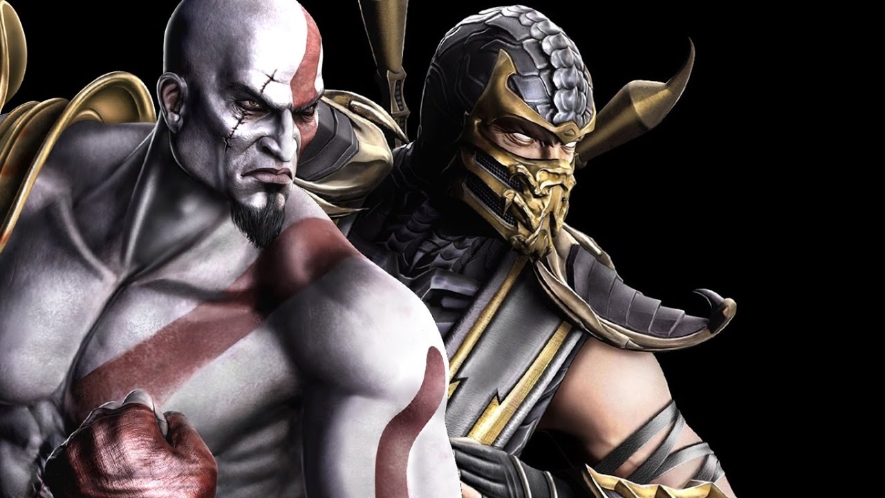 Mortal Kombat 9 - Kratos/Scorpion Tag Ladder (EXPERT) - YouTube