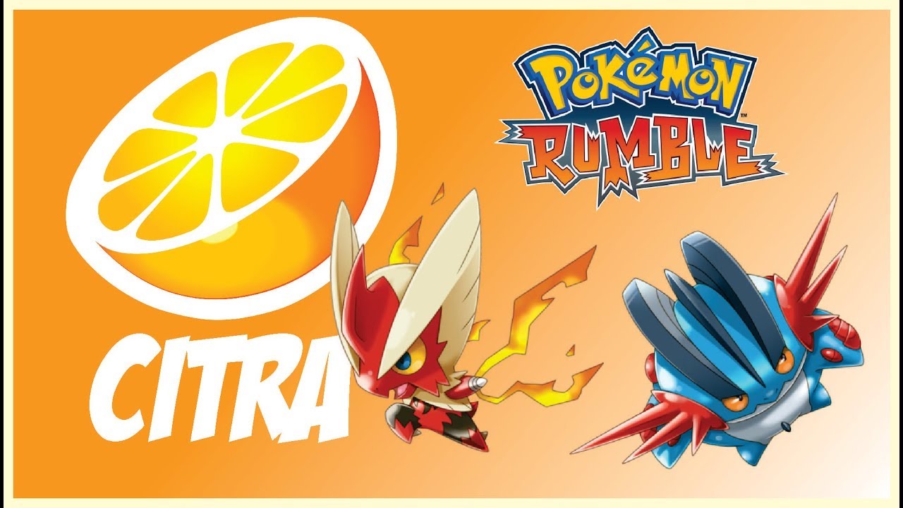Nintendo 3DS - Citra - Pokemon Rumble Blast Gameplay - YouTube