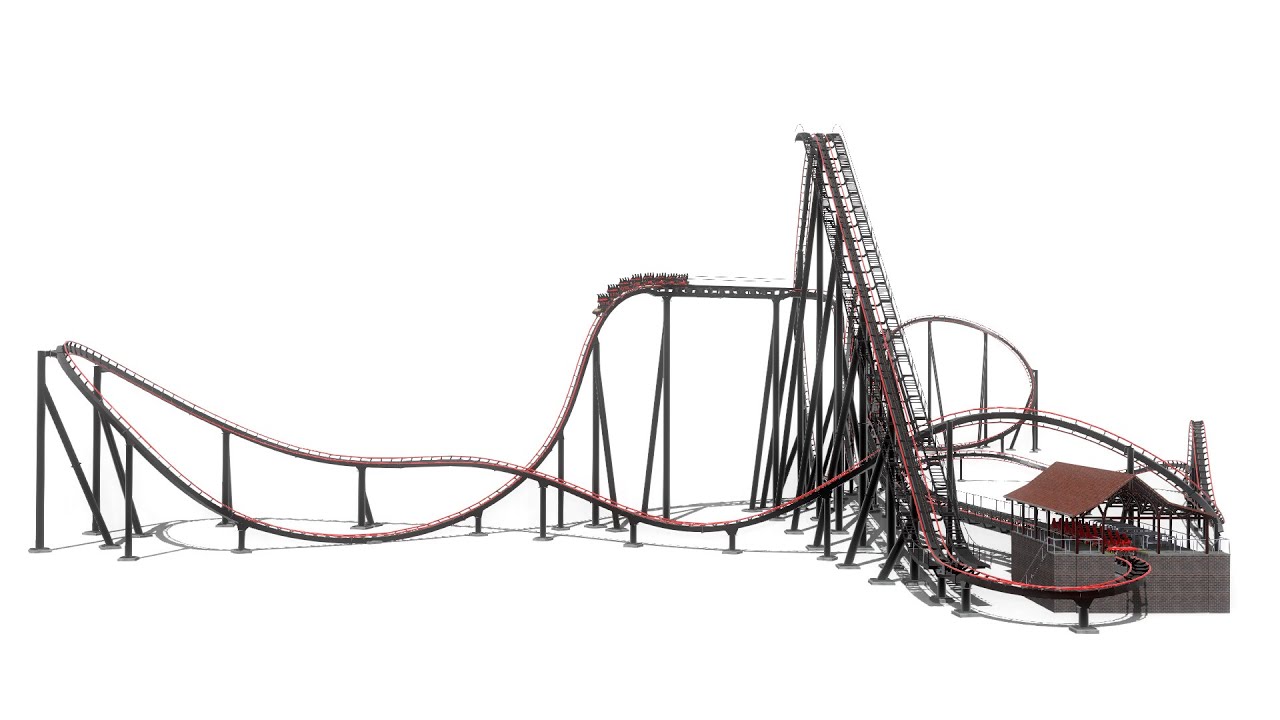 Nolimits 2 - 150ft Hyper Coaster Concept | 60FPS - YouTube