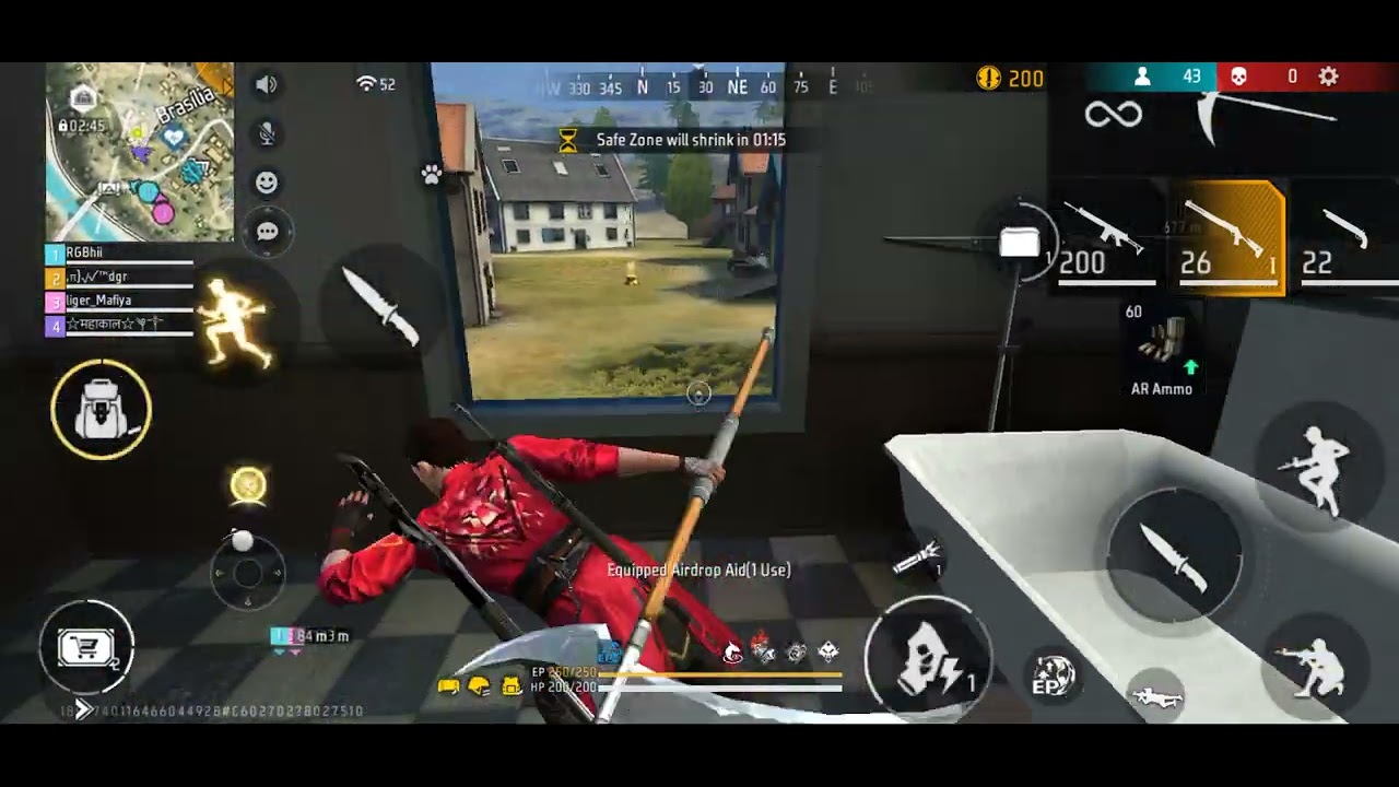 Br rank Match Grandmaster Gameplay 👿 Akshay Akz with Akshay Gaming ...