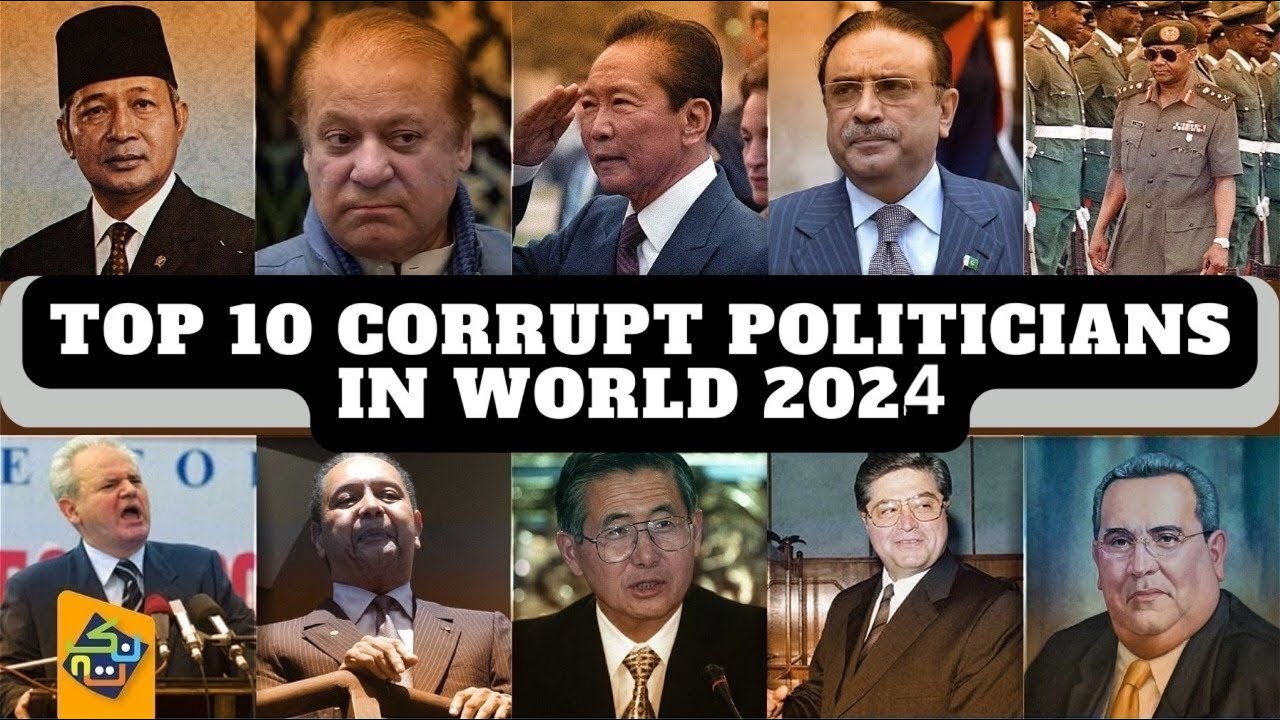 THE TOP 10 MOST CORRUPT LEADERS EVER IN THE WORLD 2024 - YouTube