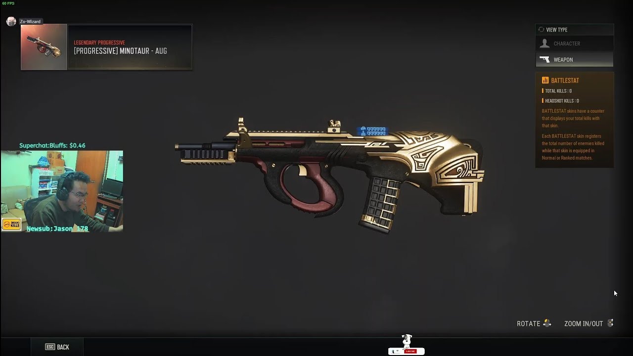 MIZO#PUBGPC /AUG NEW PROGRESSIVE SKIN/ ROAD TO 1K..SUBCRIBE PLIZZ - YouTube