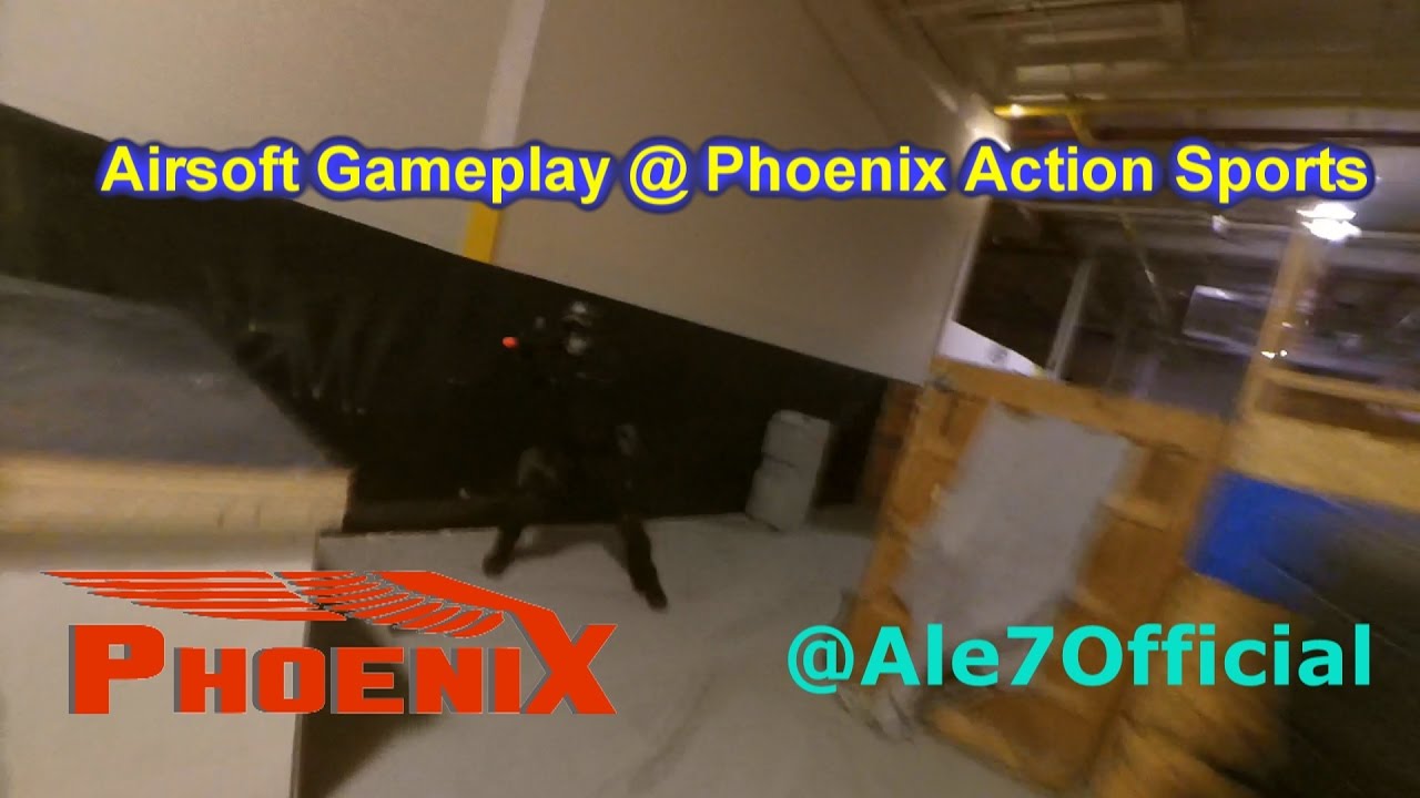 Airsoft Gameplay @ Phoenix Action Sports - YouTube