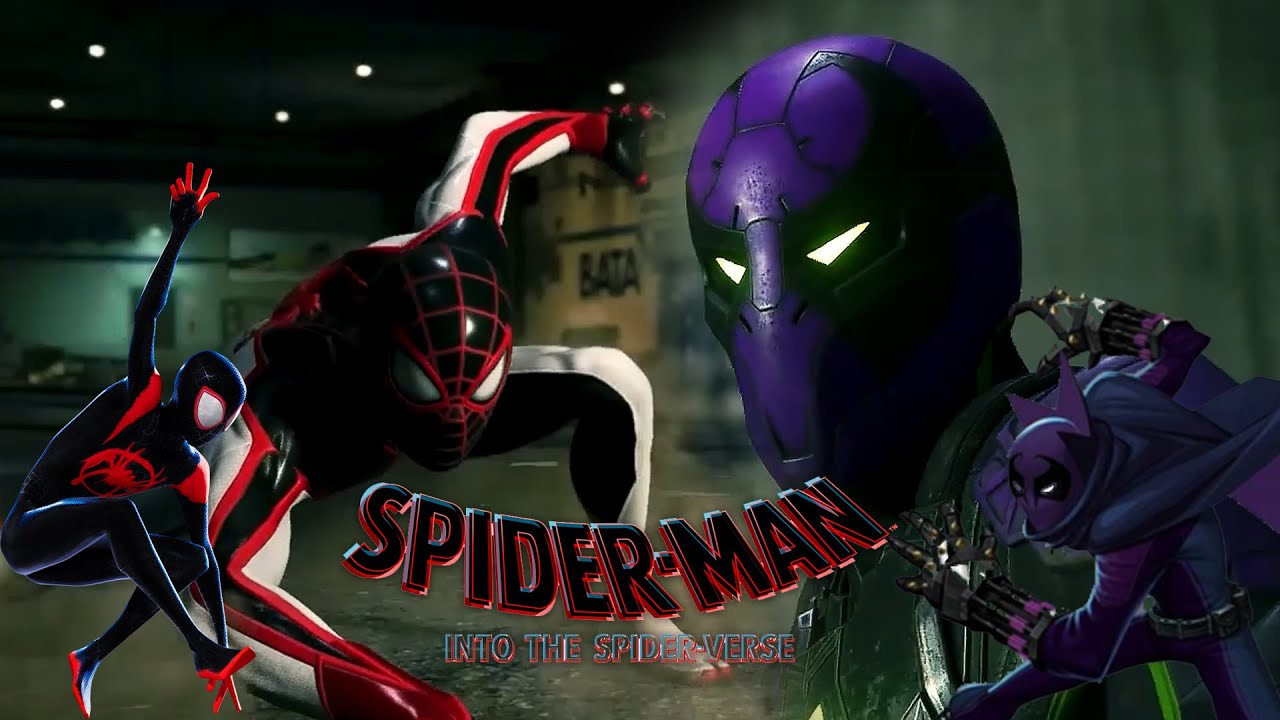 Miles Vs Prowler But with 'The Prowler' Theme in Background | Spider ...