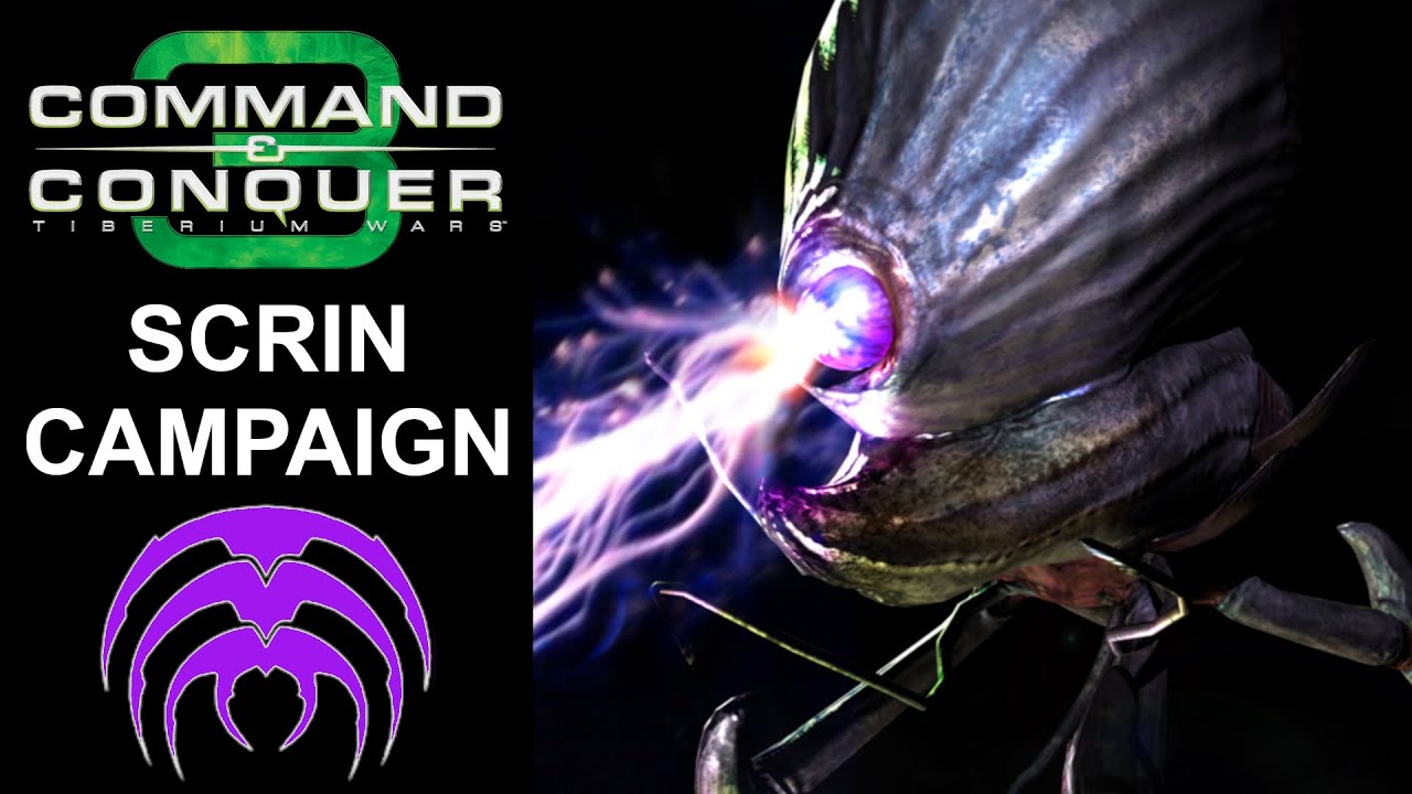 C&C Tiberium Wars - Scrin Campaign (Hard Difficulty) - YouTube