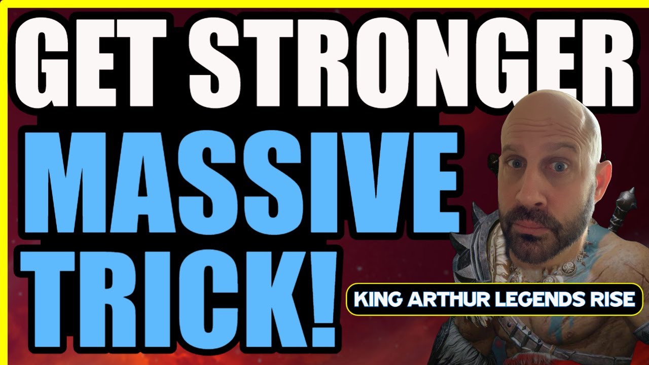 GET STRONGER NOW! | King Arthur Legends Rise guide - YouTube