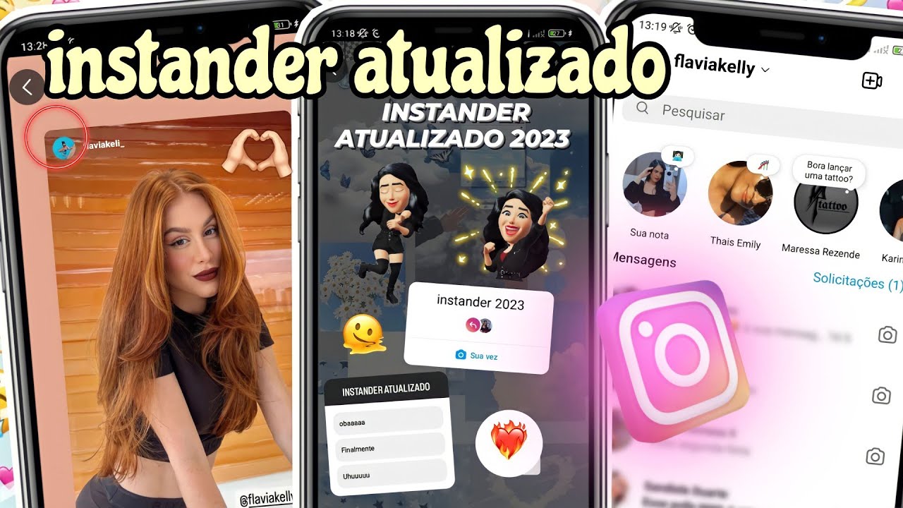 MELHOR INSTAMOD 🥳 INSTANDER V17.2 *ATUALIZADO 2023* QUALIDADE MÁXIMA E ...