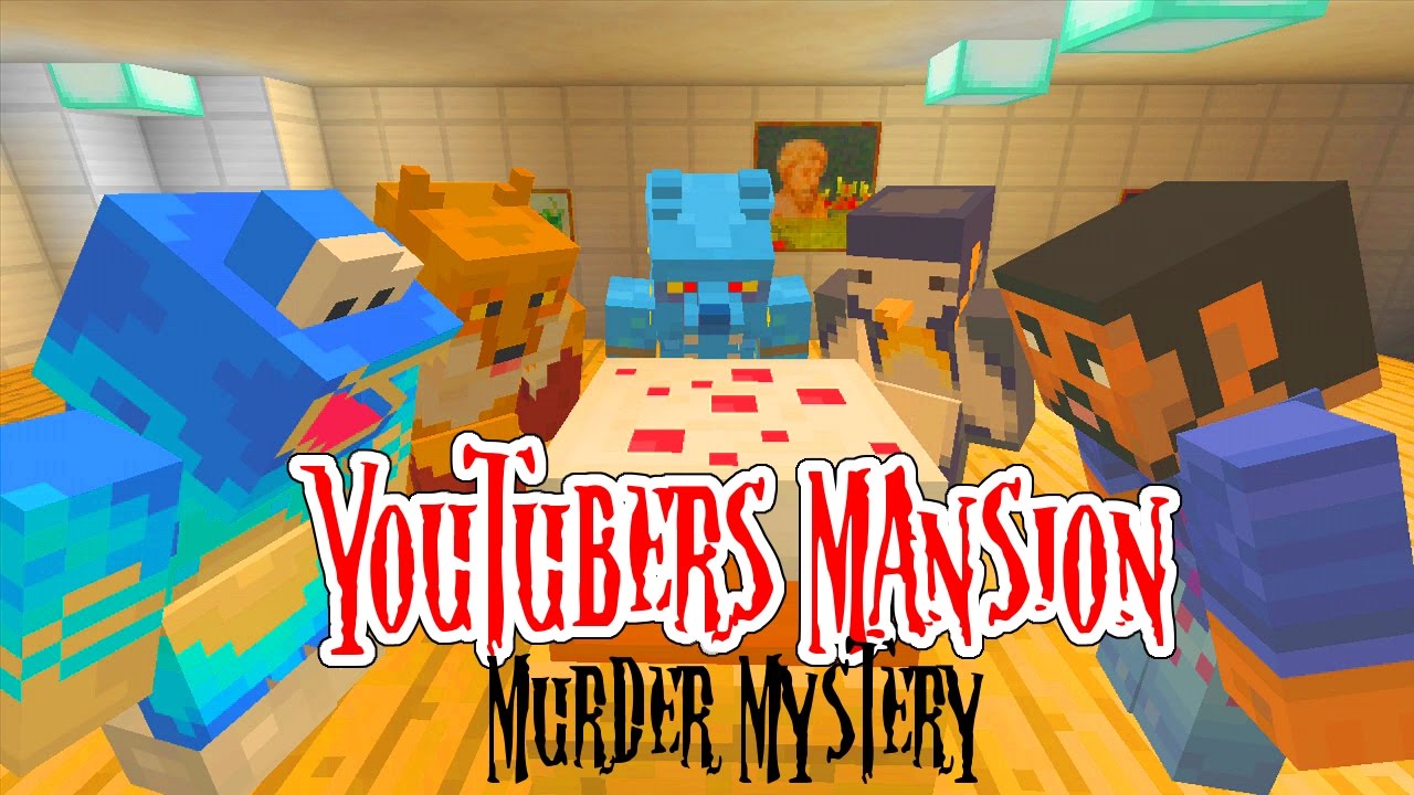 YOUTUBERS MANSION MURDER MYSTERY // ALWAYS ME?! // MINECRAFT XBOX - YouTube