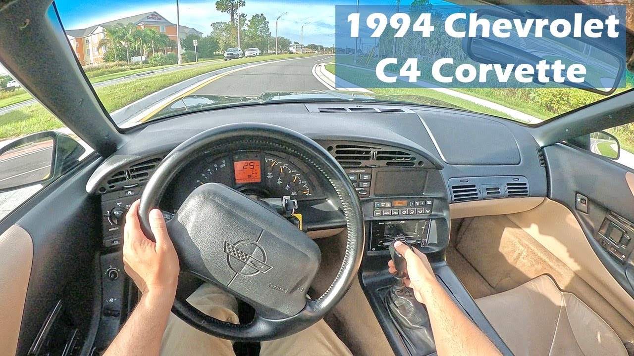 POV Drive (HD 4K) - 1994 Chevrolet C4 Corvette 6-Speed Manual - YouTube