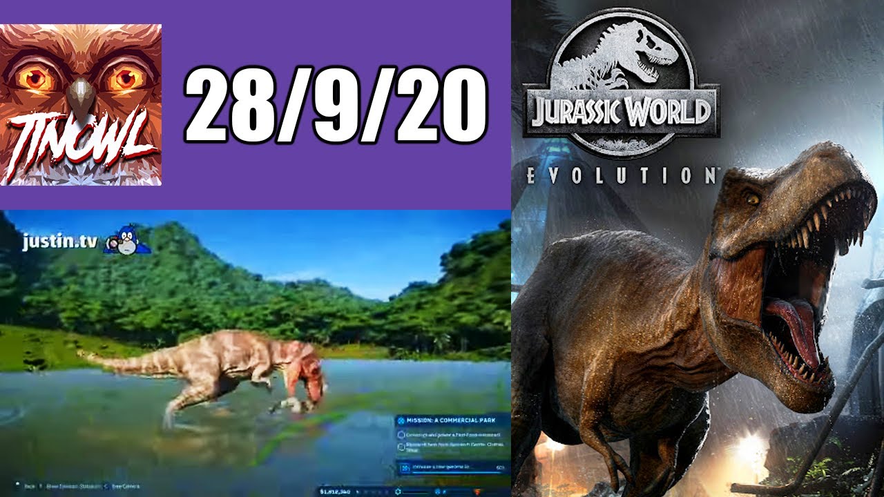 [28/09/20] - Jurassic World Evolution - Part 1 - YouTube