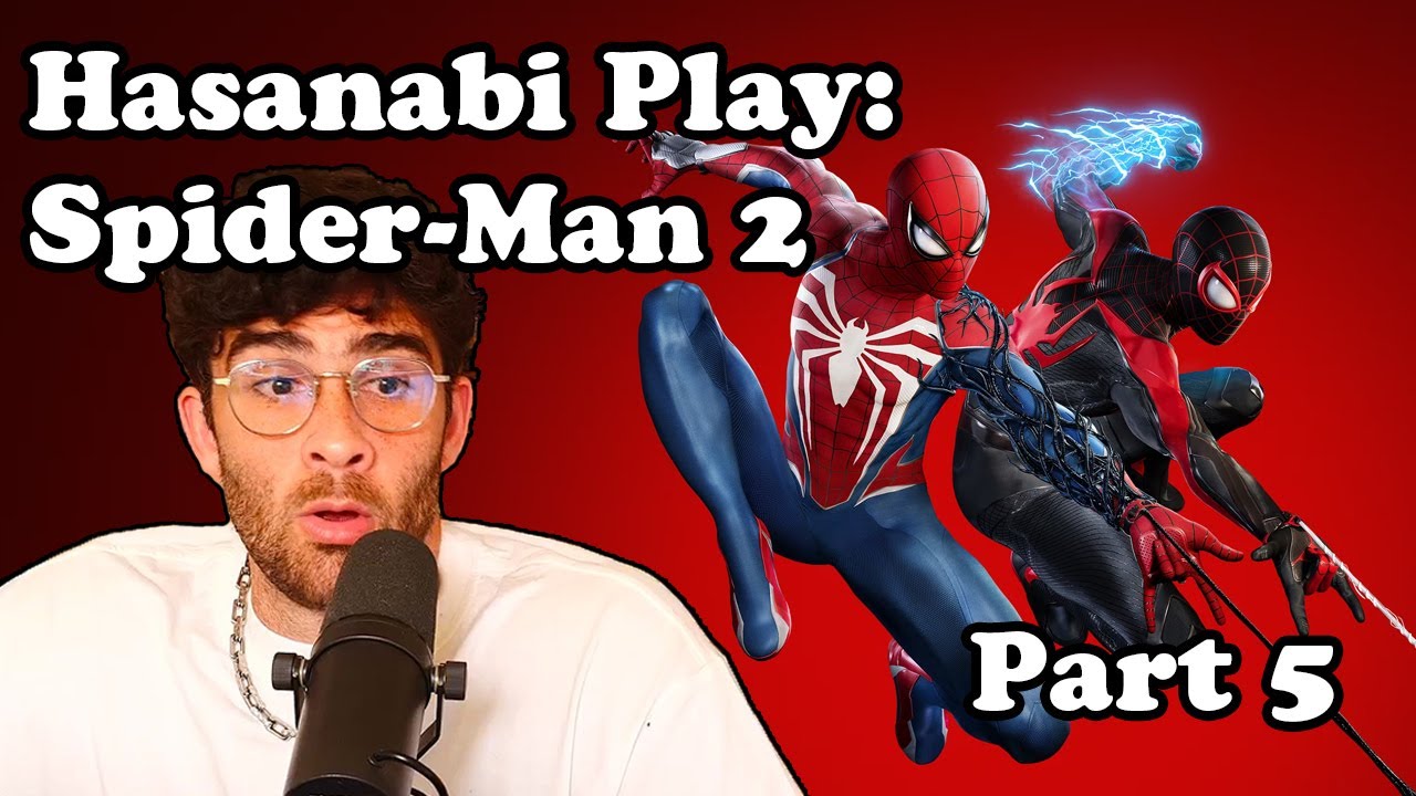 Hasanabi Plays: Spiderman 2 Part 5 - YouTube