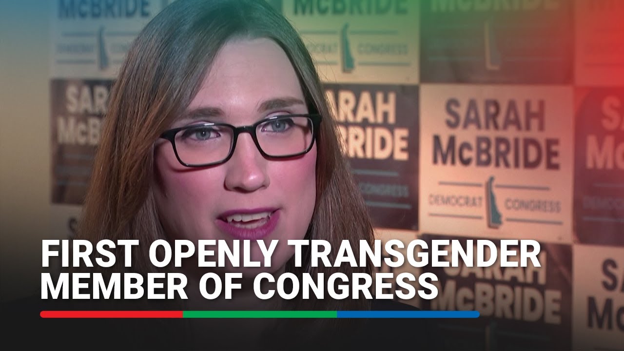Sarah McBride set to become first openly transgender member of Congress ...