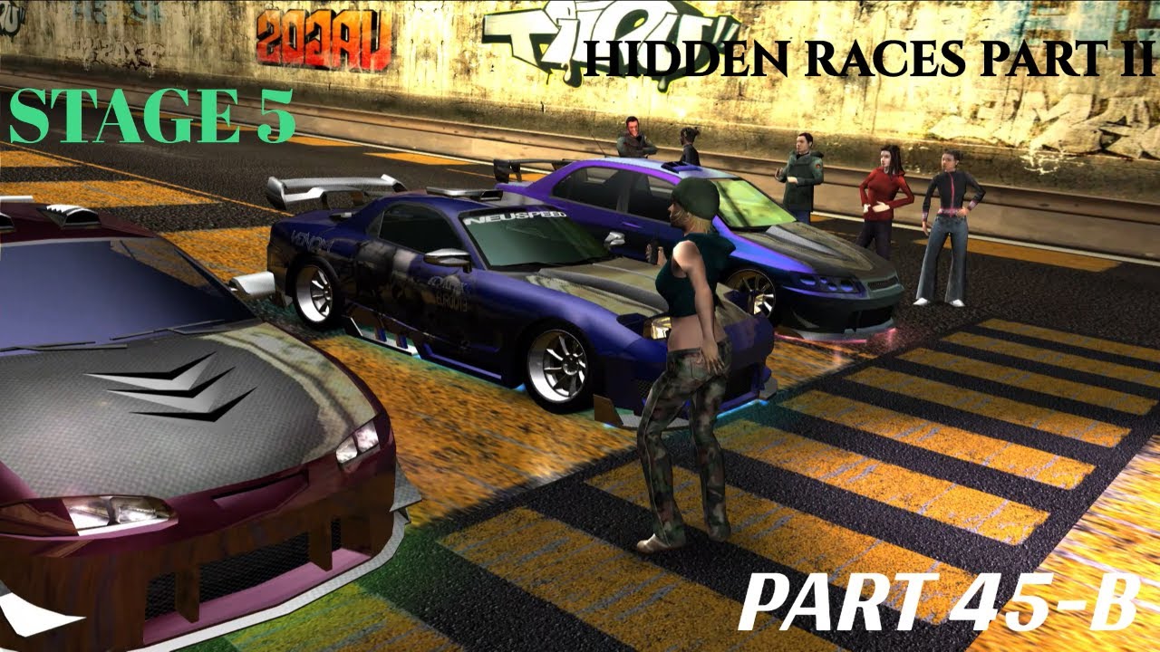 NFS Underground 2 Remastered | Part 45-B | Hidden Races Part II | Hard ...