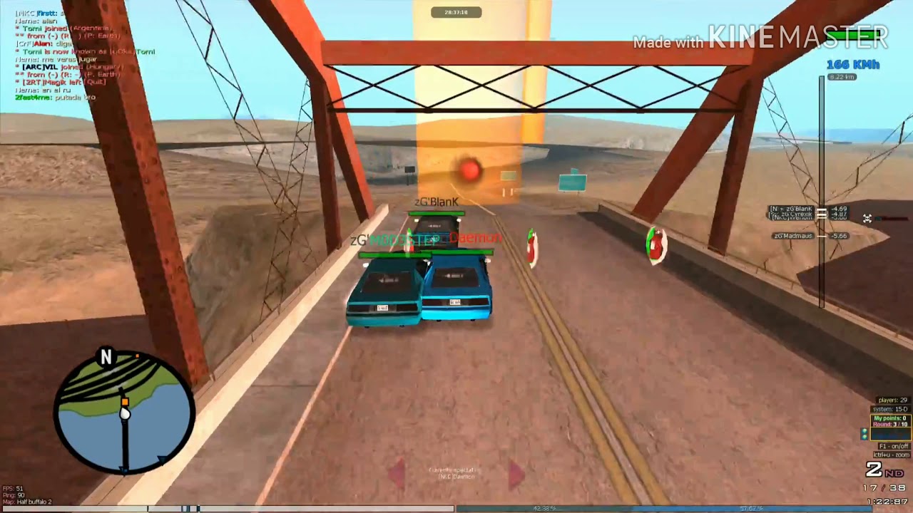 Mta Daemon race klan yarisinda)) - YouTube