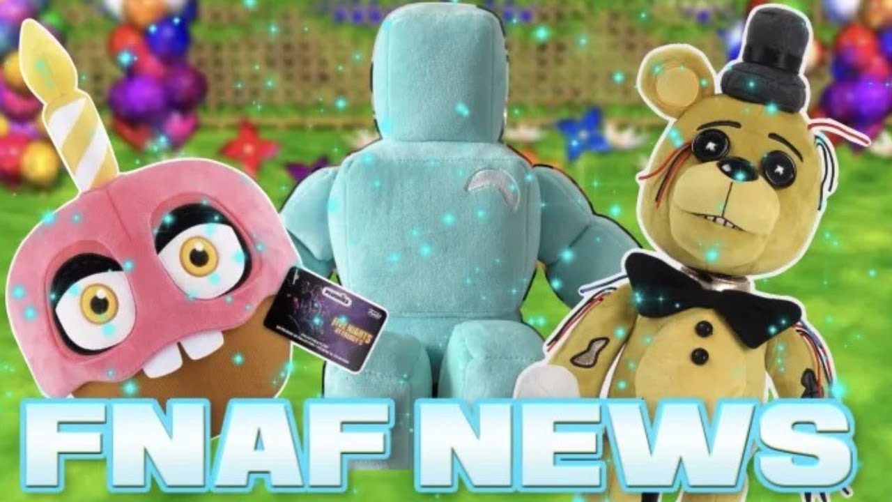 FNaF Movie Figures and Plushies ,Animdude, Matpat Upcoming hex and More ...