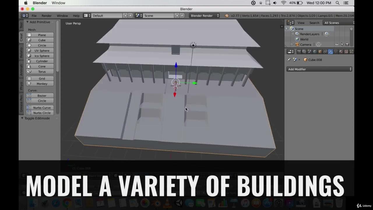 Make models & graphs with Python, Blender and Matplotlib - learn Development Tools - YouTube