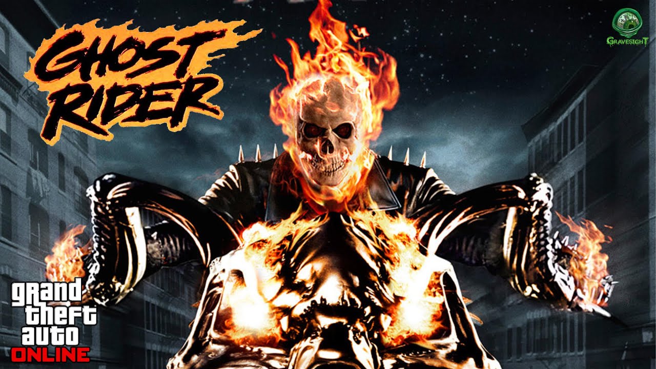 Ghost Rider Halloween Outfit Tutorial | GTA Online - YouTube
