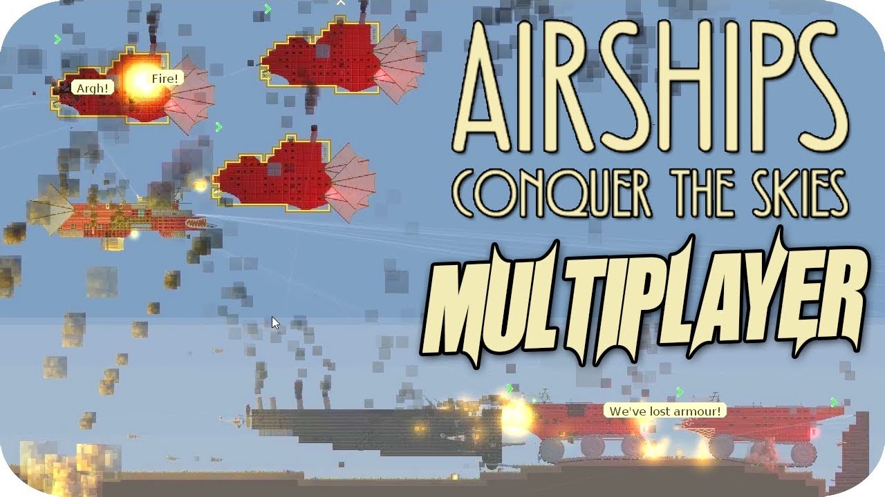Airships: Conquer The Skies Multiplayer Gameplay All Out Insane Air ...