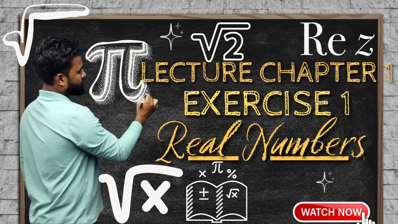 Class 10th Real Number(Chapter 1) Exercise 1 Complete Lecture(one shot) || Differential Classes ...