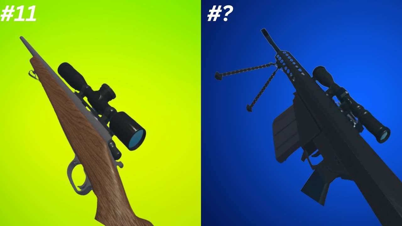 Every Marksman and Sniper Rifle Ranked From Worst to Best in Arsenal ...