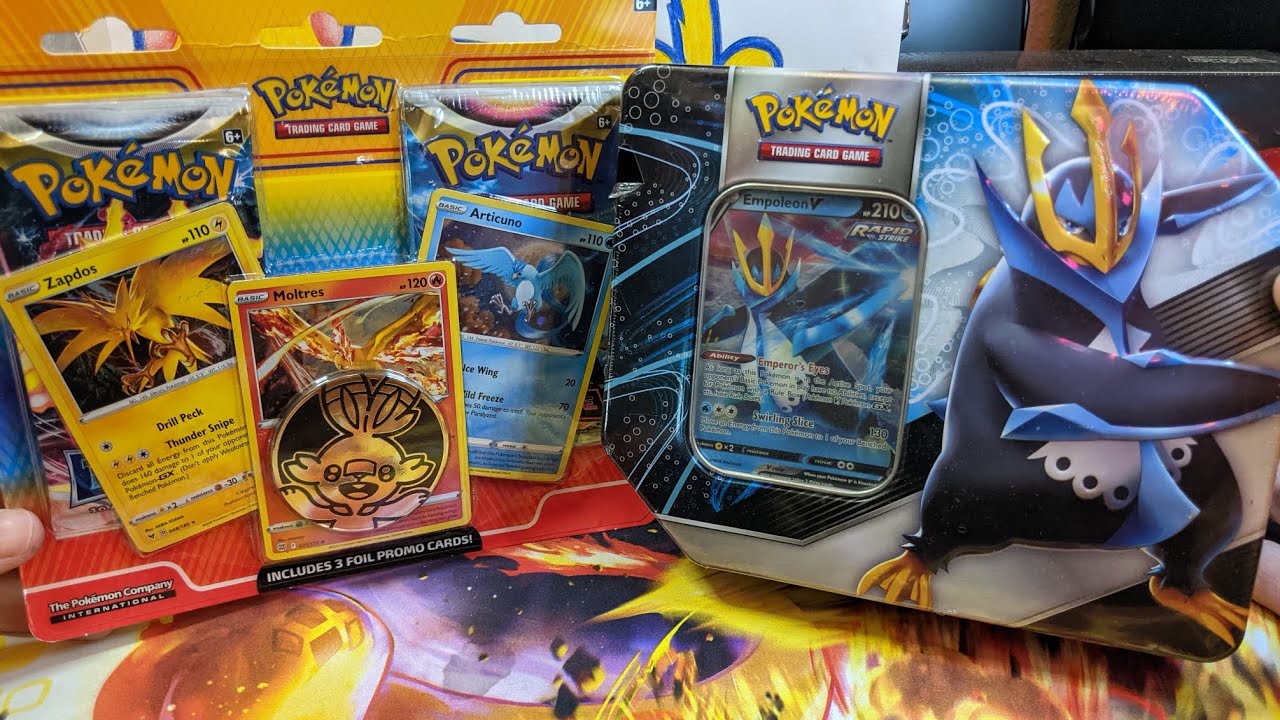 Tin With Bonus Packs!! - YouTube