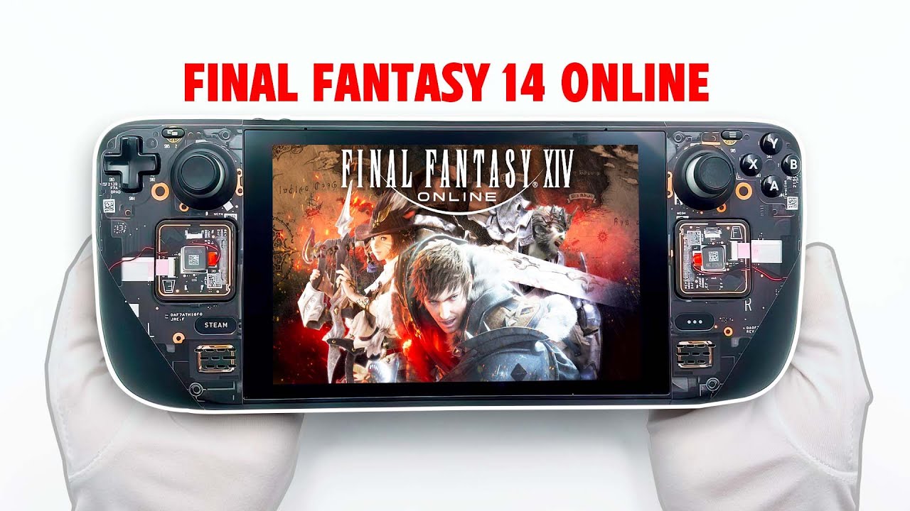 Steam Deck Gameplay - Final Fantasy 14 Online + 40Hz Mode - SteamOS ...