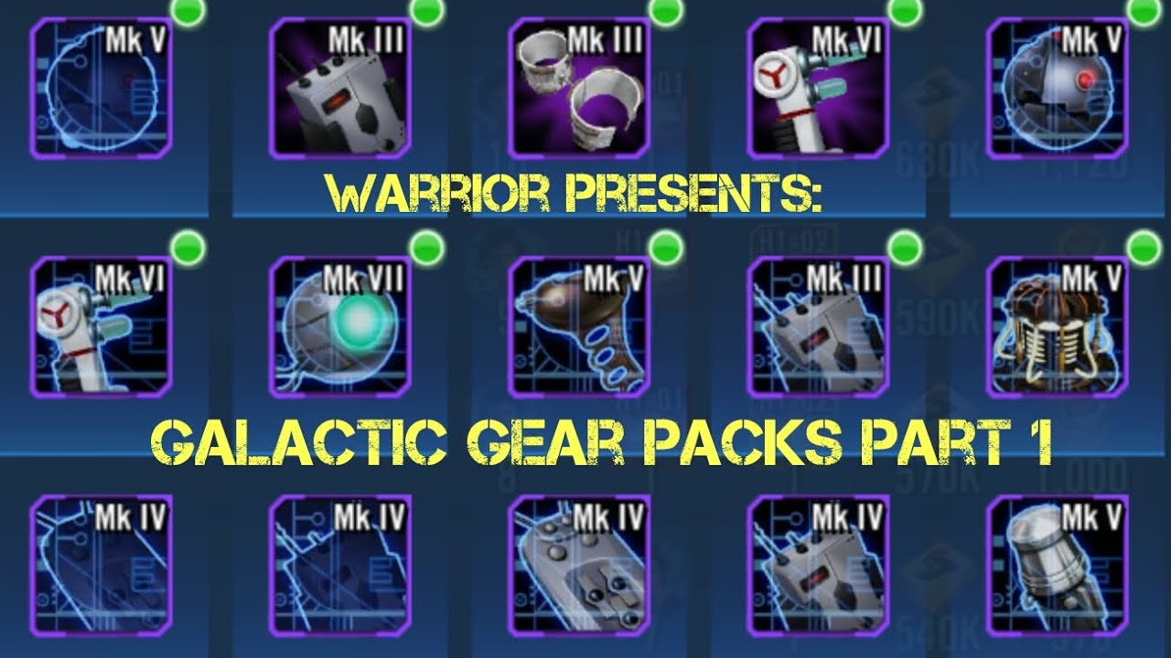 Star Wars Galaxy of Heroes Must Buy!! Galactic gear pack! Limited time ...
