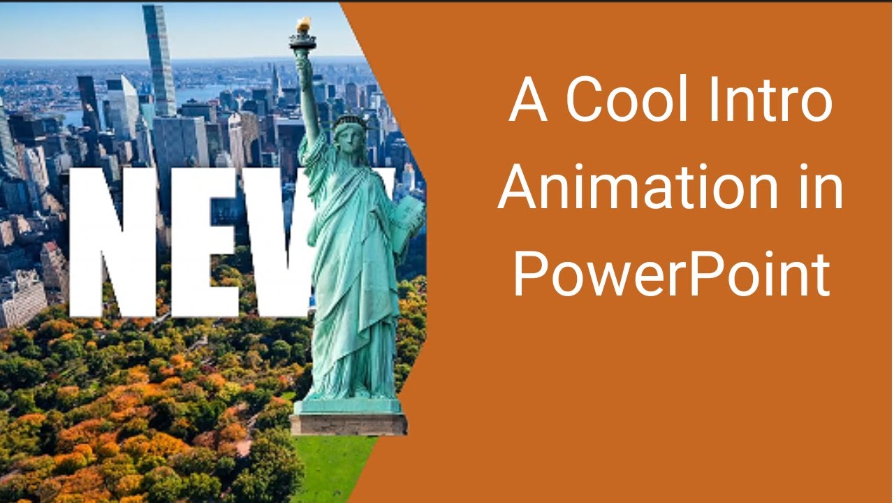 How to Create a Cool Intro Animation in PowerPoint | Morph Transition ...