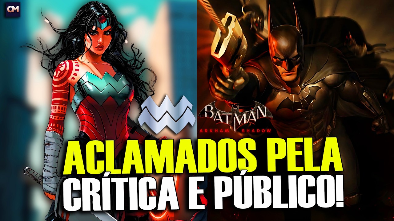 O SUCESSO DE ABSOLUTE WONDER WOMAN E BATMAN ARKHAM SHADOW! - YouTube