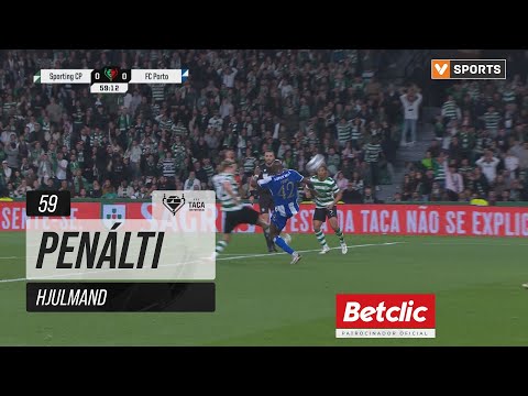 Sporting, Penálti, Hjulmand, 59m | Sporting CP - FC Porto (Taça de Portugal 25/26)