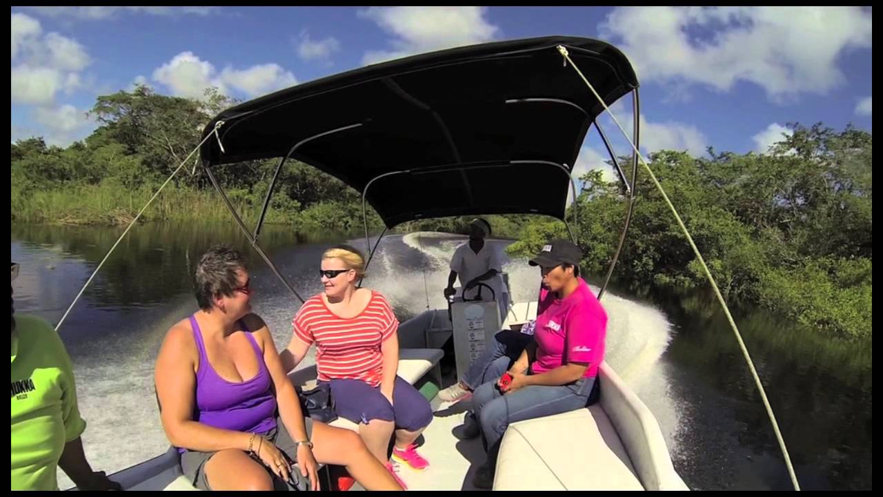 CHUKKA Belize - Lamanai Mayan Site and New River Tour - YouTube