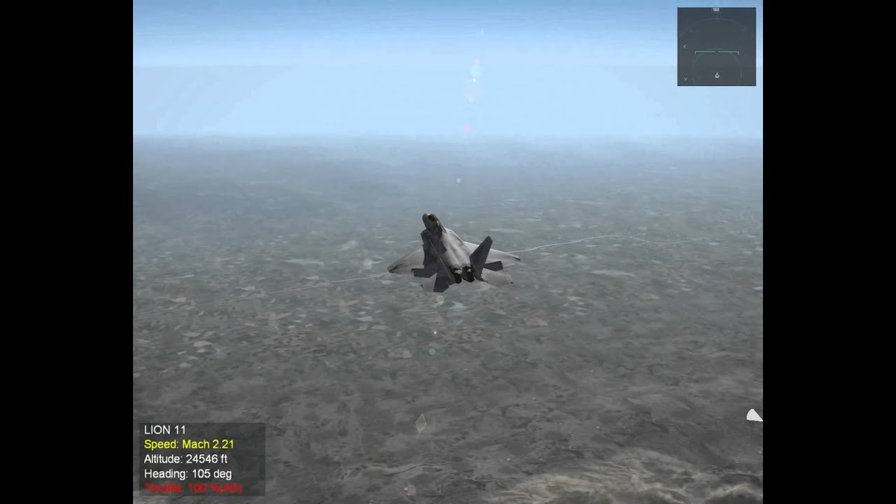 F-22 Raptor shot down ! - YouTube