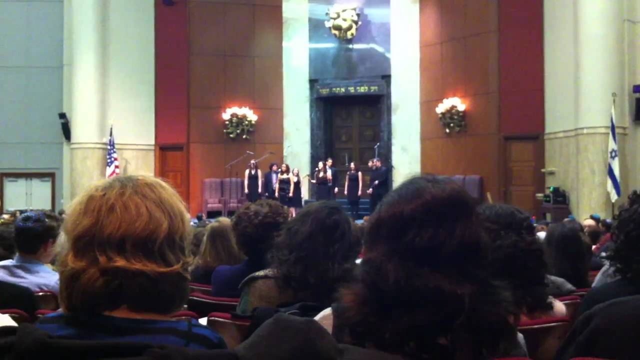 Chutzpah, Georgetown University, First song - YouTube
