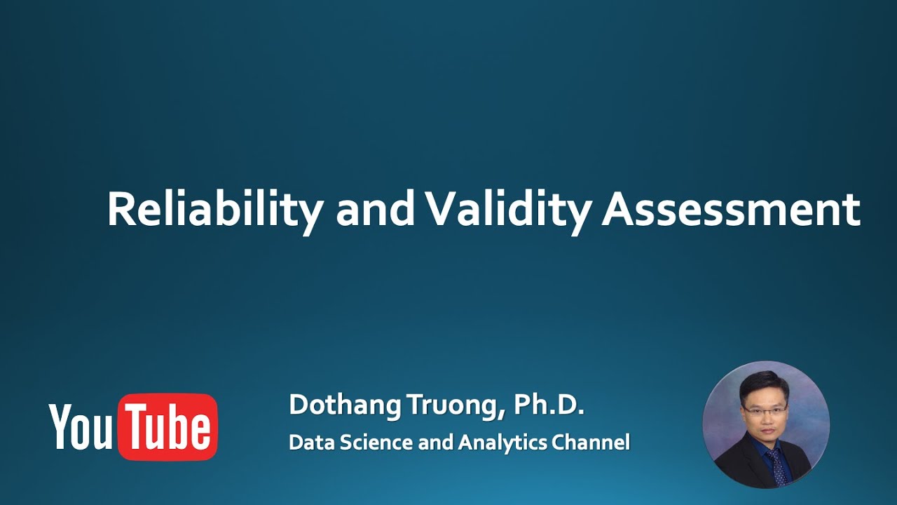Construct reliability and validity assessment - YouTube
