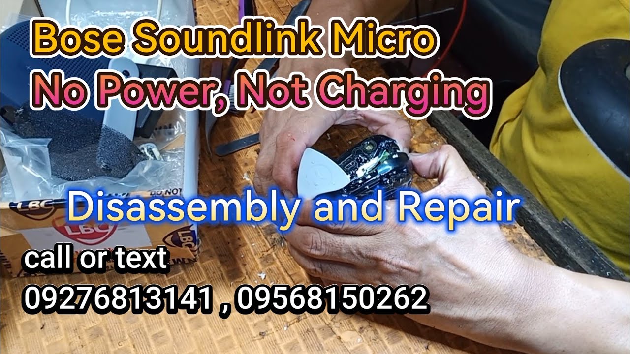Bose Soundlink Micro Bluetooth speaker, No Power, Not Charging ...