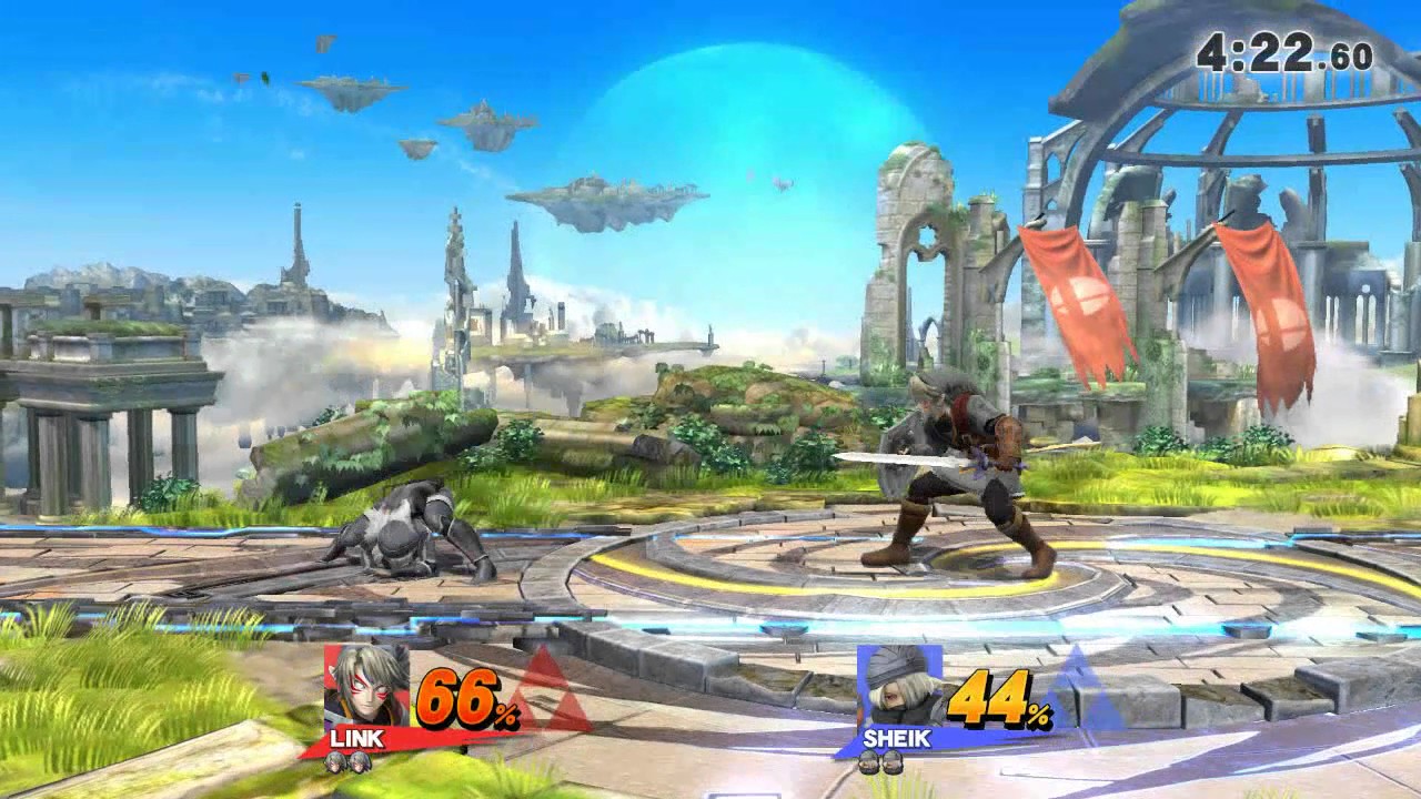 Link vs Sheik - YouTube