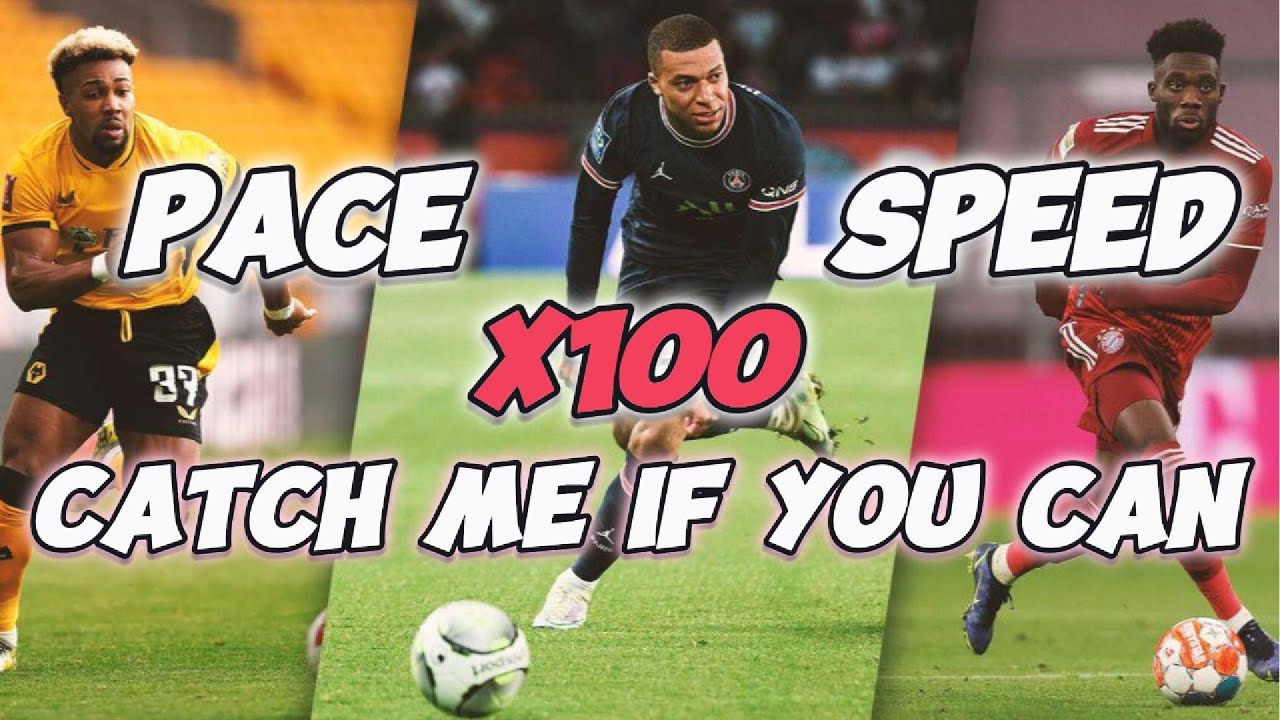 CATCH ME IF YOU CAN!!! PACE SPEED X100 - YouTube
