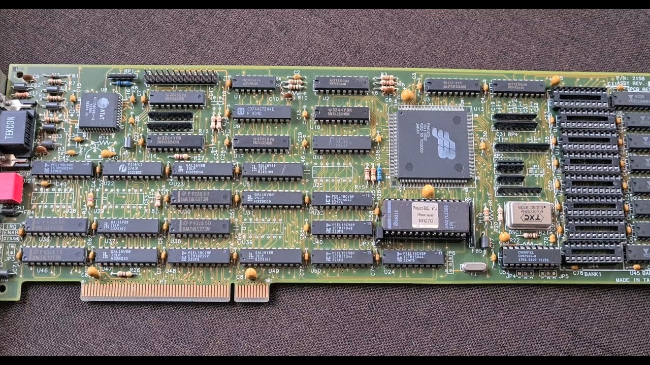 S3 P86C805 512KB PCI Graphics Card (One of the first pci graphics cards ...