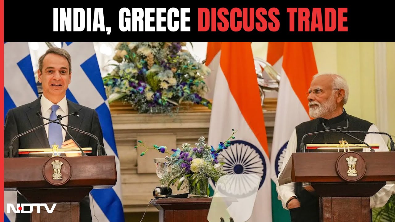 PM Modi: India, Greece To Double Bilateral Trade By 2030 - YouTube