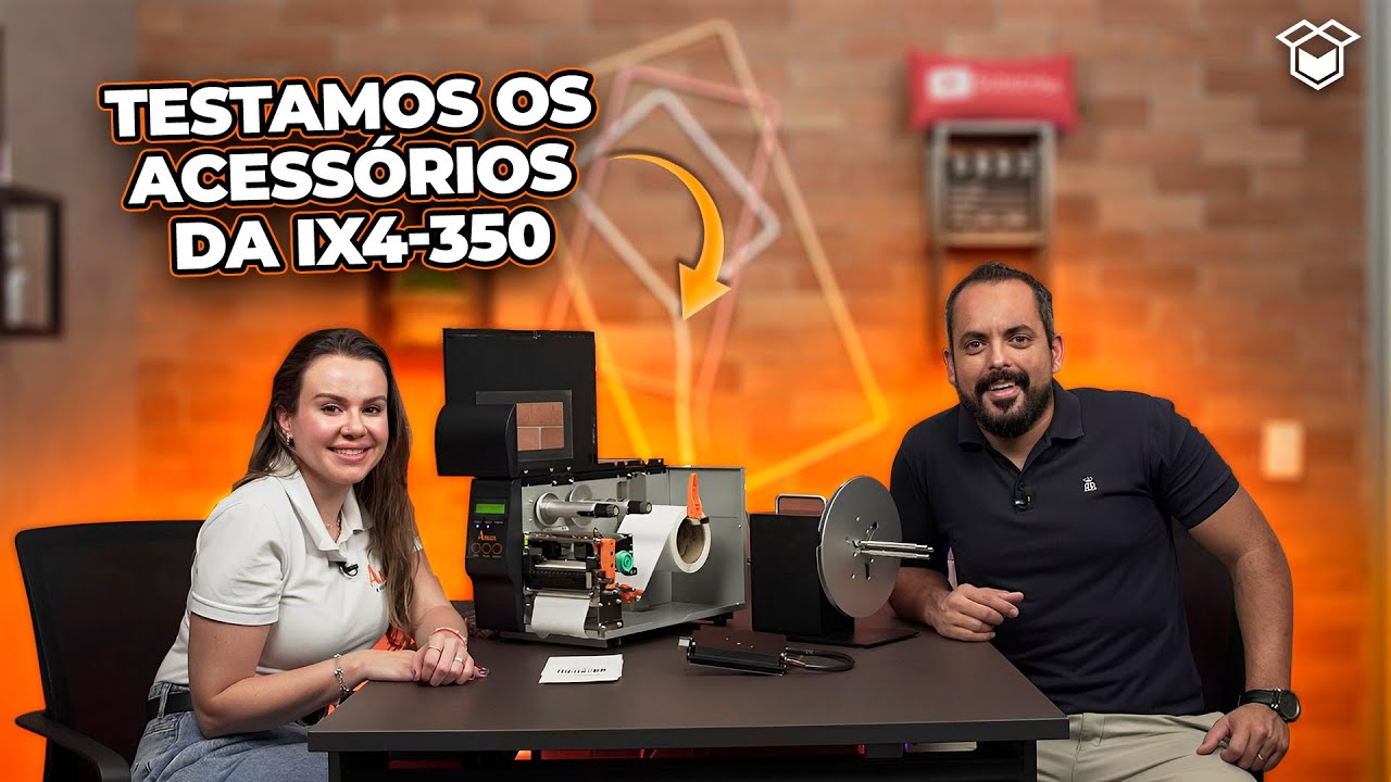 Acessórios impressora IX4 da Argox - Cutter, Piller e Rebobinador ...