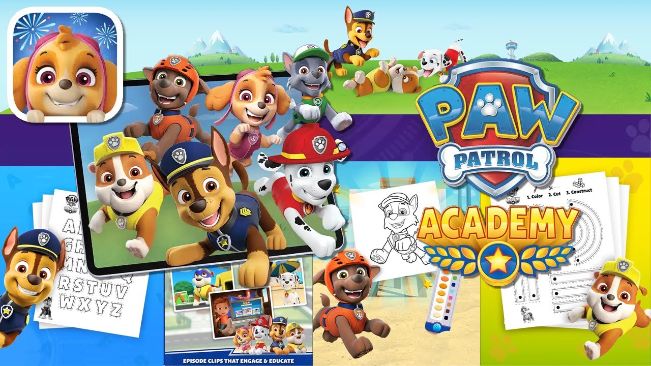 PAW Patrol Academy - Learning ABC, Interactive Missions, Letter ...
