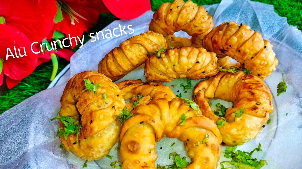 Alu Snacks recipe | How to make Alu khasta | Alu k kachori kaise banate ...