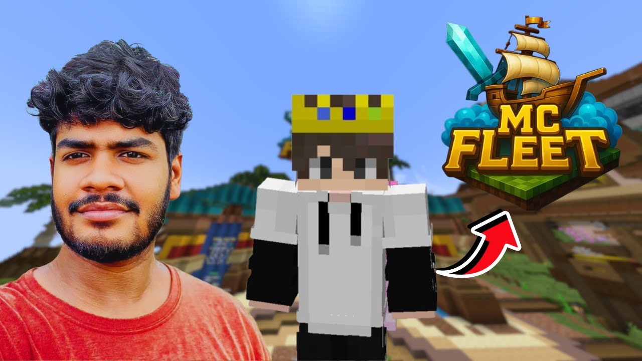 Grinding in MC Fleet Server Survival Minecraft | Day 2 - YouTube