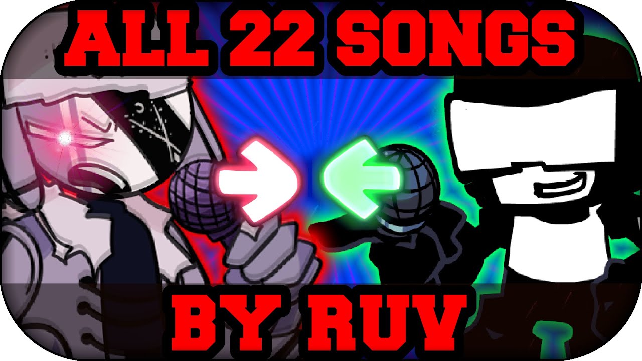 Friday Night Funkin' Playable Ruv Playable Characters All Weeks All ...